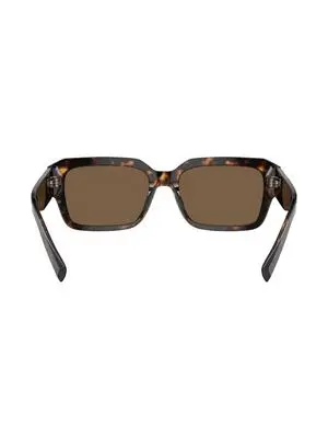 Dolce & Gabbana Rectangle-frame Sunglasses - Brown