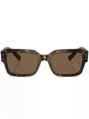Dolce & Gabbana Rectangle-frame Sunglasses - Green