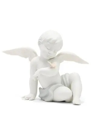 LLADRO Angelical Moments Porcelain Figurine - White