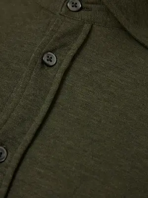 BARBA NAPOLI Button-up Shirt - Green
