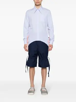 Comme Des Garçons Wide-leg Bermuda Shorts