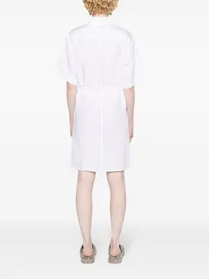 Calvin Klein Short-sleeve Belted Shirtdress