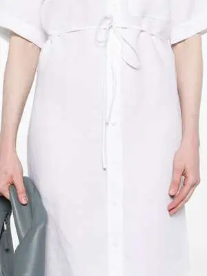 Calvin Klein Short-sleeve Belted Shirtdress