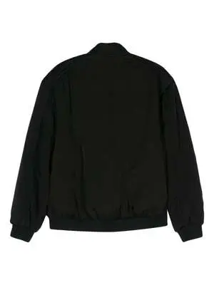 Saint Laurent Teddy Padded Bomber Jacket - Black