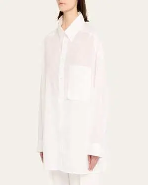 DARKPARK Nathalie Oversized Lurex Shirt
