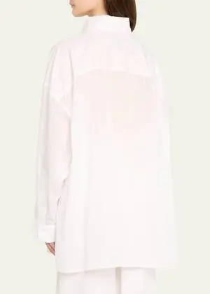 DARKPARK Nathalie Oversized Lurex Shirt