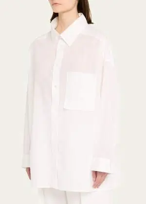 DARKPARK Nathalie Oversized Lurex Shirt