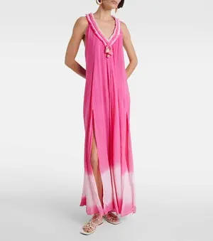 Poupette St Barth Nava Maxi Dress - Pink