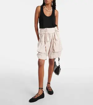 Isabel Marant Étoile Belna Open-knit Ballet Flats