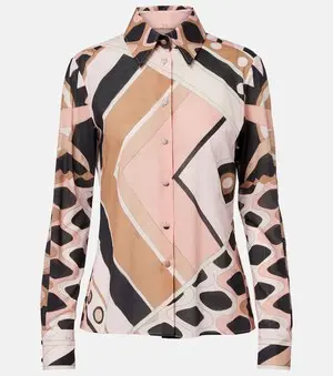 Emilio Pucci Vivara Cotton Shirt - Multicoloured