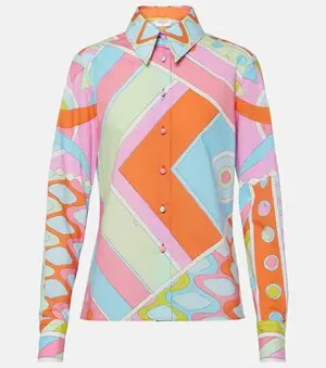 Emilio Pucci Vivara Cotton Shirt - Multicoloured