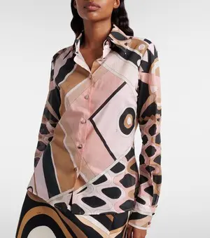 Emilio Pucci Vivara Cotton Shirt - Multicoloured