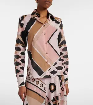 Emilio Pucci Vivara Cotton Shirt - Multicoloured