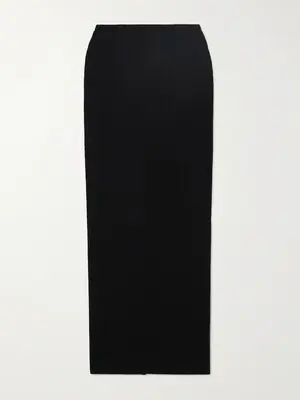ETERNE ÉTERNE Emma Ribbed Maxi Skirt