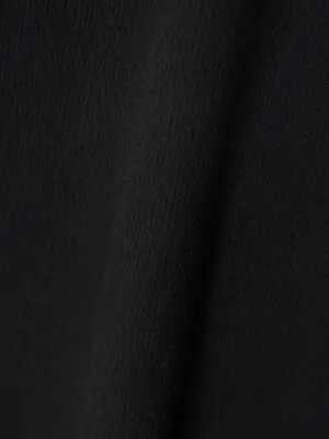 Eterne Emma Ribbed Maxi Skirt - Black