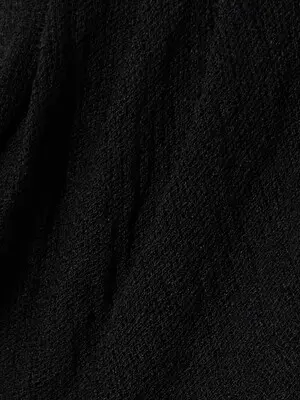 Le Kasha Alger Draped Linen-gauze Top