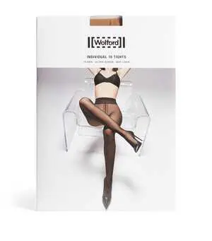 Wolford Individual 10 Tights - Beige
