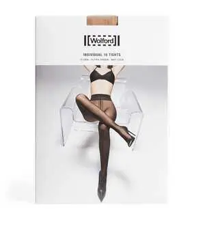 Wolford Individual 10 Tights - Beige