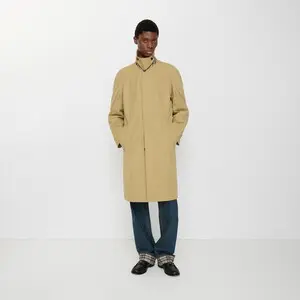 Burberry Cotton Car Coat - Hamper Beige