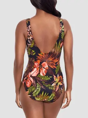 Miraclesuit Botanico Crossover One-piece Swimsuit