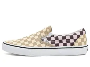 VANS Color-block Classic Slip-on Sneakers - Beige