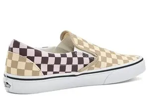VANS Color-block Classic Slip-on Sneakers - Beige