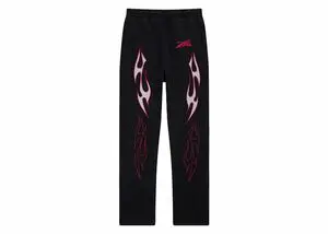 HELLSTAR Future Flame Sweatpants - Black