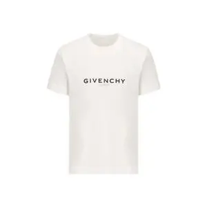 Givenchy Slim Fit Logo T-shirt - White