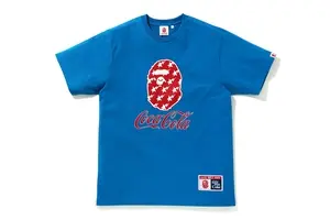 A BATHING APE X Coca Cola Tee Shirt - Blue