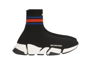 Balenciaga Striped Sneakers For Men