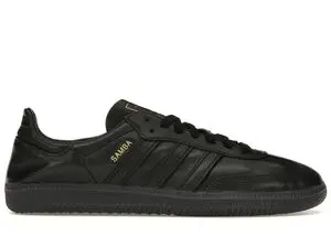 Adidas Samba Decon Sneakers - Core Black/gold Metallic