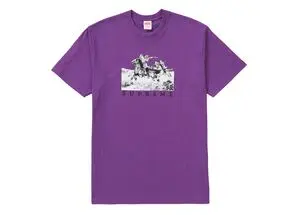 Supreme Riders Tee Shirt - Purple