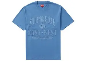 Supreme East West Short Sleeve Top - Blue