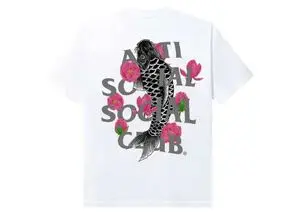 ANTI SOCIAL SOCIAL CLUB Ornamental 3m Tee Shirt - White