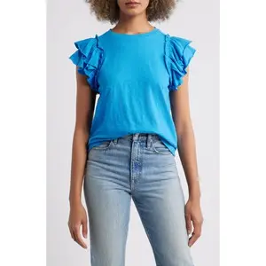 Apny Frill T-shirts For Women