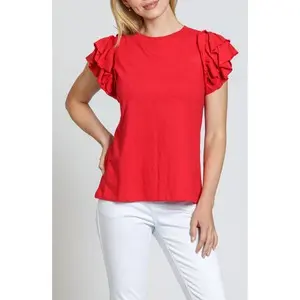 Apny Cap Sleeve T-shirts For Women