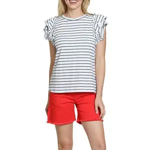 Apny Straight Hem T-shirts For Women