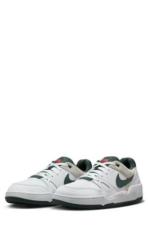 Nike Full Force Lo Sneaker White/ Green/ Sea Glass