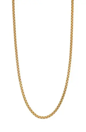 Bony Levy 14k Gold Box Chain Necklace - 14k Yellow Gold