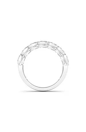 HAUTECARAT Bezel Heart Lab-created Diamond Ring - White Gold