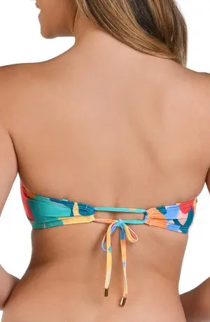 La Blanca Fantasy Resort Twist Bandeau Bikini Top