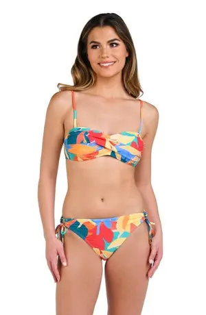 La Blanca Fantasy Resort Twist Bandeau Bikini Top