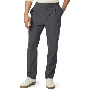 Paige Edmund Straight Leg Trousers - Thunder Sky