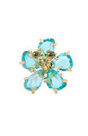 Kate Spade New York Cubic Zirconia Flower Stud Earrings