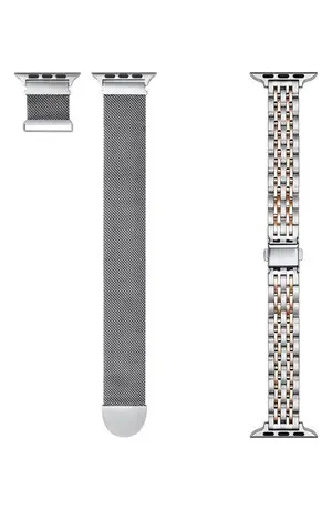 POSH TECH 38mm Watchbands 2 Pack - Rose Gold / Starburst