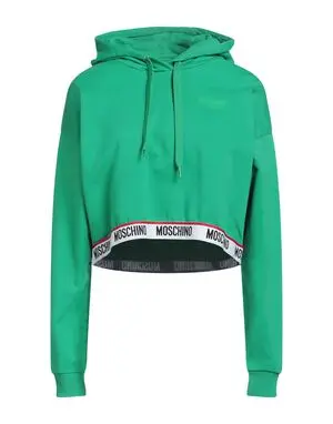 Moschino Sweatshirt In Cotton And Elastane - Green