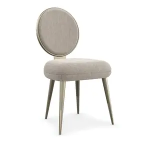 CARACOLE Apollo Dining Chair - Gray/gold