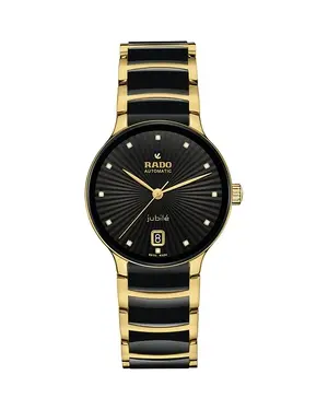 RADO Centrix Diamonds Automatic Watch, 35mm - Black
