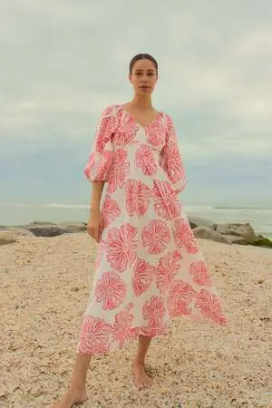 MARIE OLIVER Ava Floral Dress - Electra
