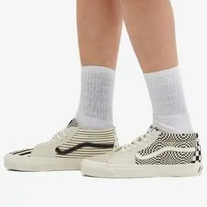VANS Sk8-mid Reissue 83 Sneakers - Lx Pattern Clash Marshmallow